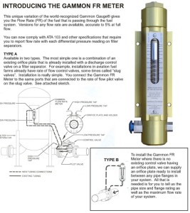 Gammon Flow Rate Meter – Haneflex Singapore